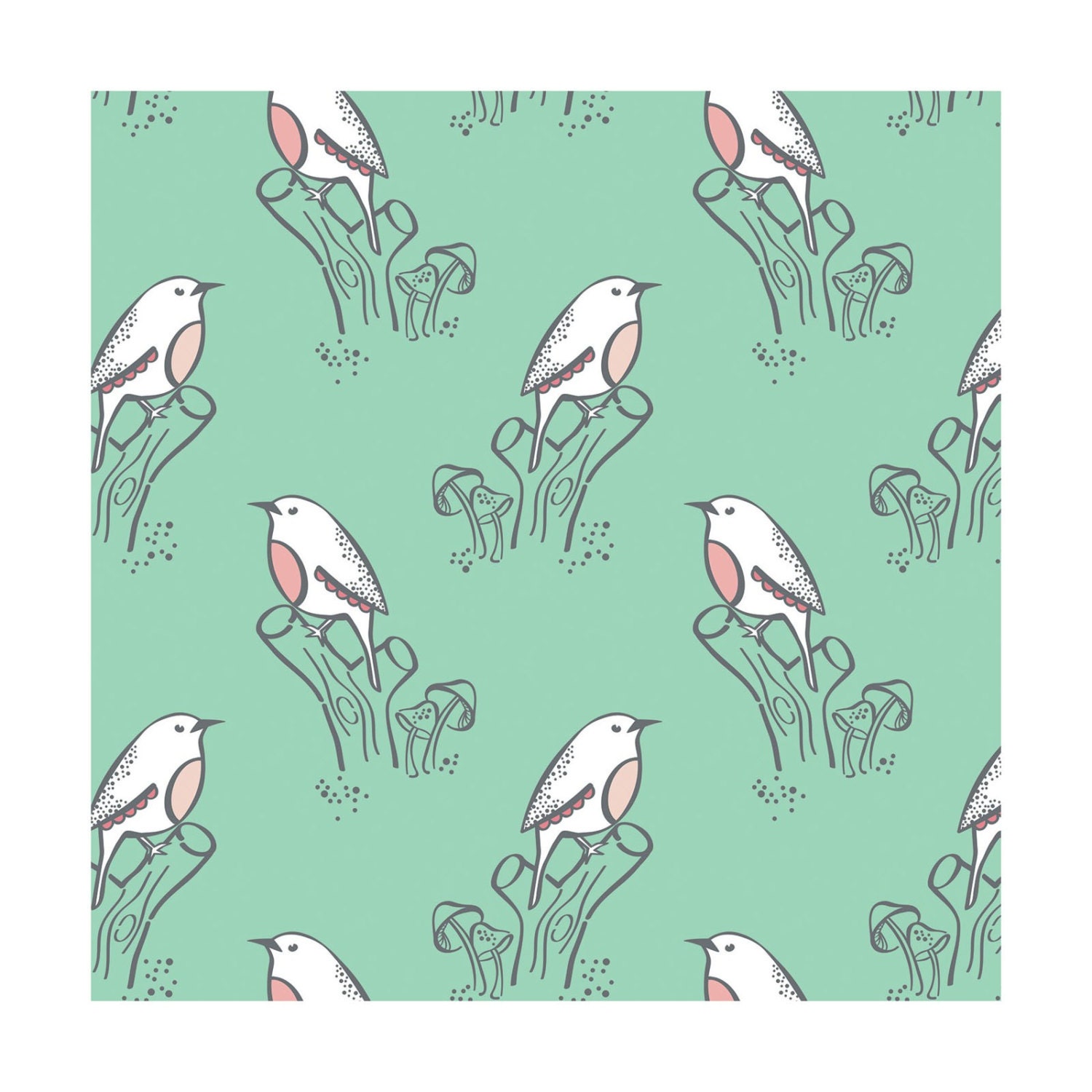 NEW from Camelot Fabrics Little Birds Collection Confetti