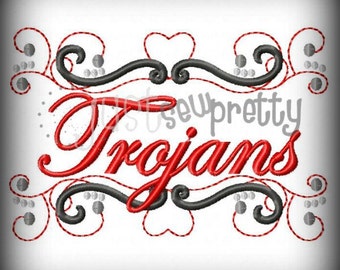 Color Guard Flags Embroidery Applique Design by justsewpretty