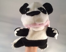 Popular items for panda puppet on Etsy