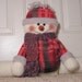 Snowman pattern: Snowman Draft Stopper 662