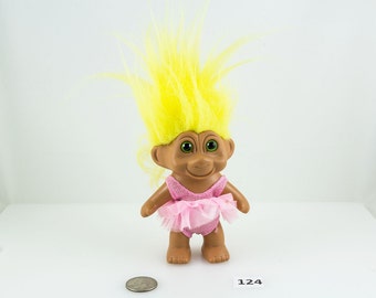 Green hair troll | Etsy