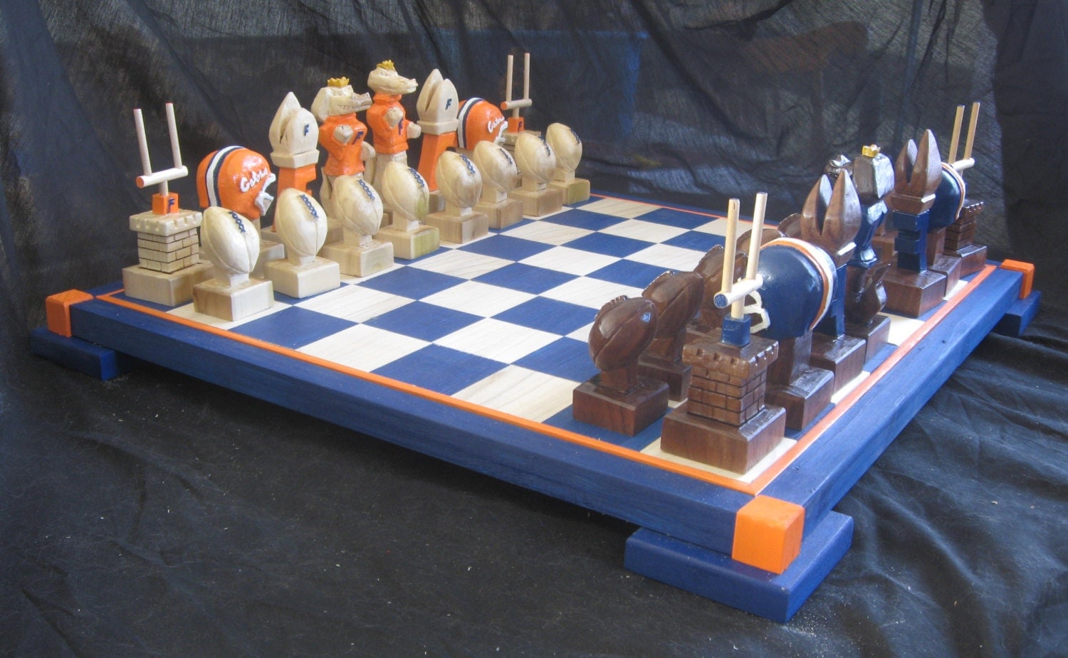 Sports themed Chess Sets by Jim Arnold