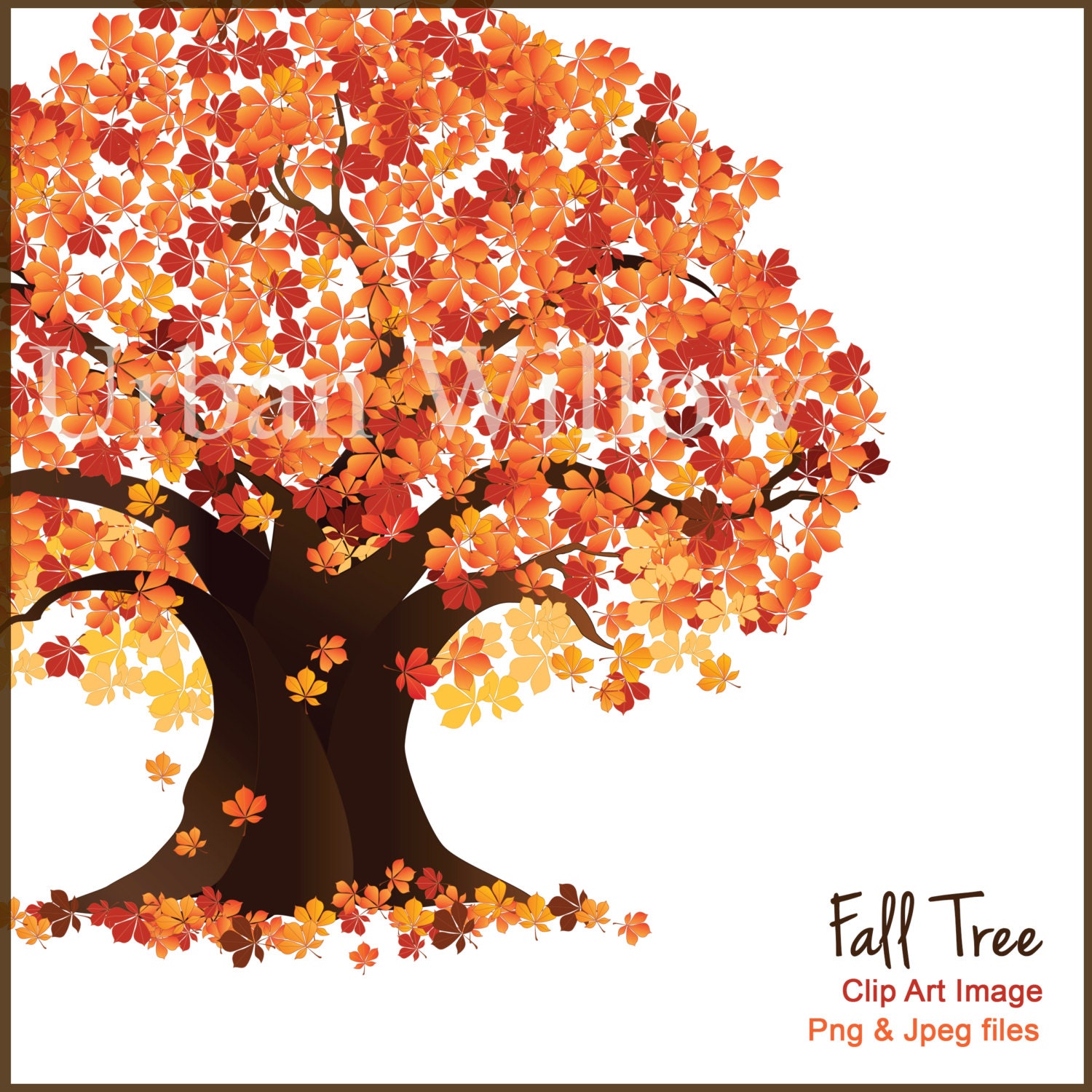 Tree Clip Art Fall Trees Autumn Tree Clipart Maple Tree