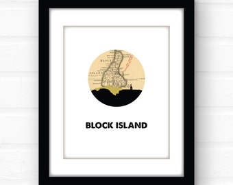 Block island | Etsy