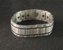 Unique titanium bracelet related items | Etsy