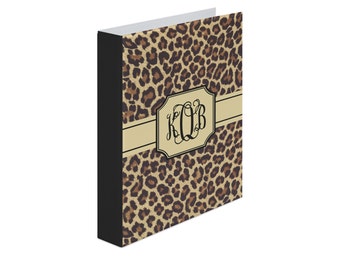 Monogrammed binder | Etsy