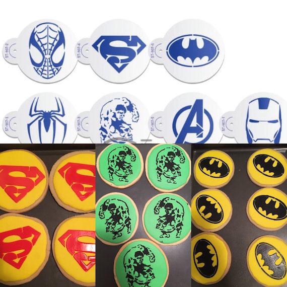 Superhero Stencils