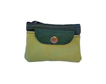 Monedero verde | Etsy
