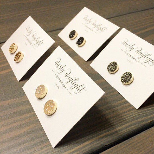 handmade leather goods calligraphy by dustydaylight on Etsy