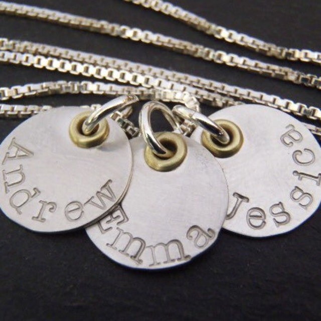 Secret Message necklace Personalized by drakedesignsjewelry
