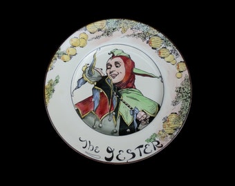 Porcelain jester | Etsy