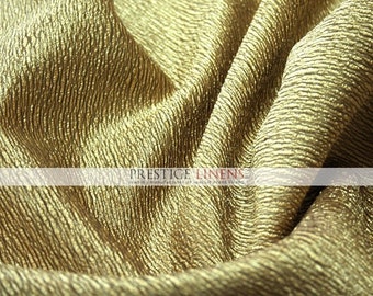 Gold satin fabric | Etsy