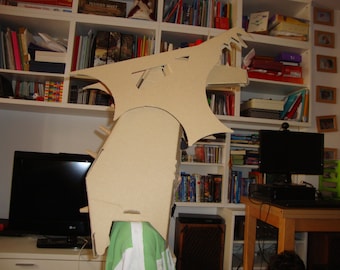 Diy cardboard mask | Etsy