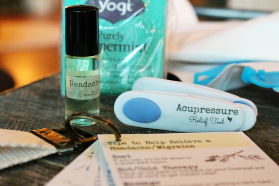 Headache and Migraine Relief Kit Re-usable Ice pack
