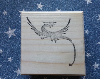 Dragon stamp | Etsy