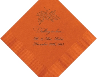 Custom logo napkins | Etsy