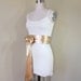 Pale Gold Sash Gold Satin Sash Light Gold Wedding Dress Sash