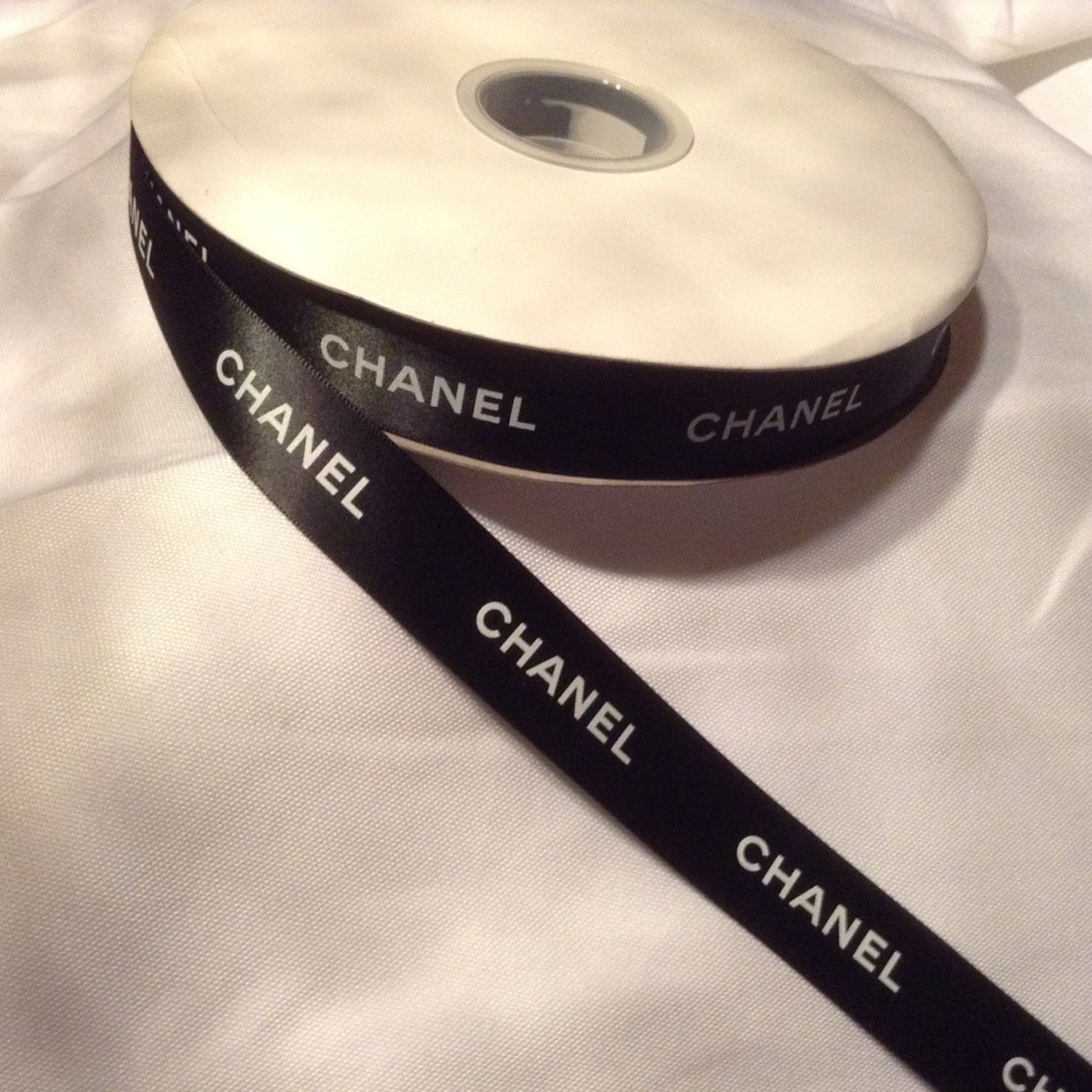 Sale 5 yards Authentic CHANEL Black Ribbon New