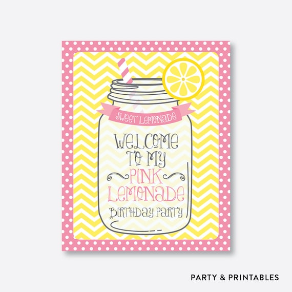 Pink Lemonade Stand Signs Scattered Thoughts Of A Crafty Mom: Lemonade