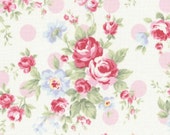 Shabby chic fabric | Etsy