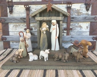 Willow tree creche | Etsy