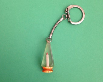 Mid century keychain | Etsy