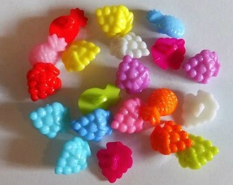 Fruit buttons | Etsy