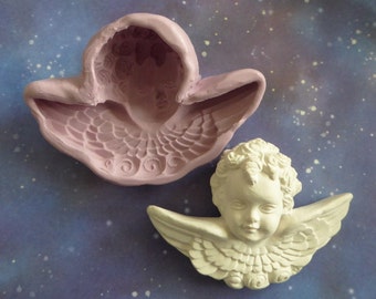 Polymer clay angel | Etsy