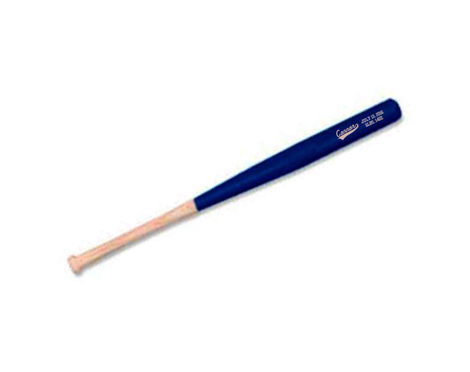Blue Mini Baseball Bat Personalized 18 Baseball Bat