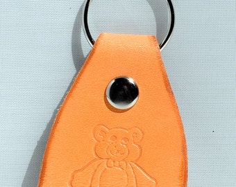Teddy bear keychain | Etsy