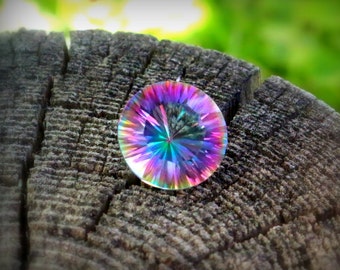 Unique mystic fire topaz related items | Etsy