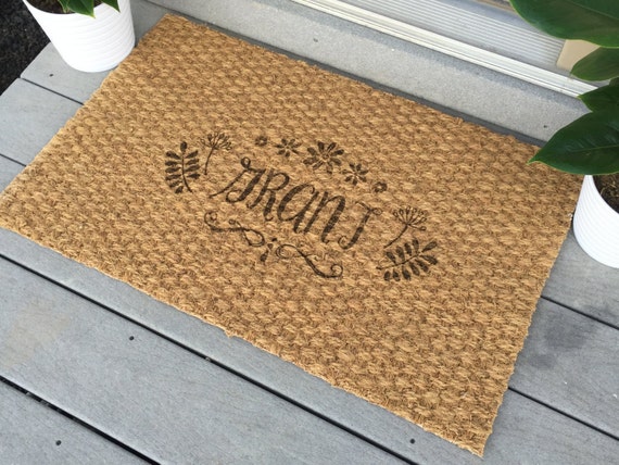 Outdoor Welcome Mat Custom Door Mat Door by subculturegiftshop Outdoor Welcome Mat Custom Door Mat Door by subculturegiftshop
