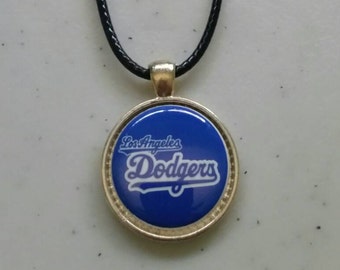 La dodgers necklace | Etsy