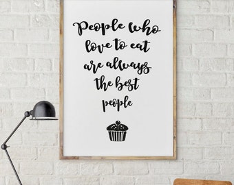 People who love to eat | Etsy