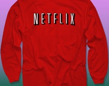Unique netflix t shirt related items | Etsy