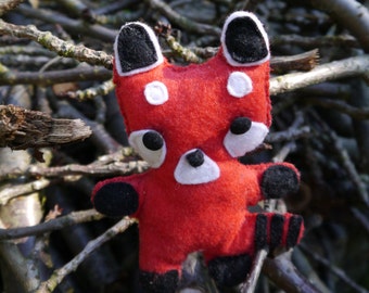 Items similar to Ping the Giant Panda - Stuffed Felt Animal on Etsy