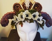 Unique satyr horns related items | Etsy