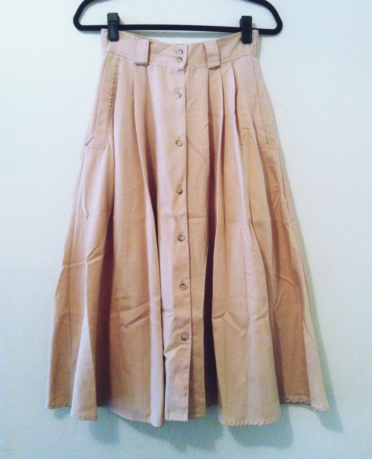 80’s Button Up Skirt – Haute Juice