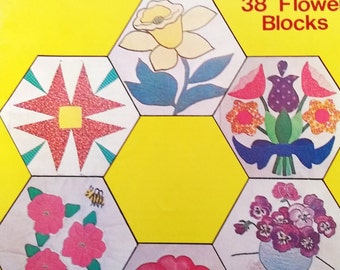 Daffodil quilt block | Etsy