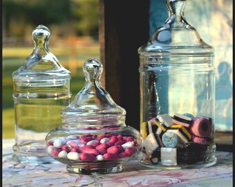 Vintage candy jar | Etsy
