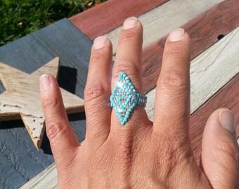 beaded ring – Etsy