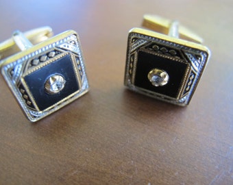 Vintage cufflink set | Etsy