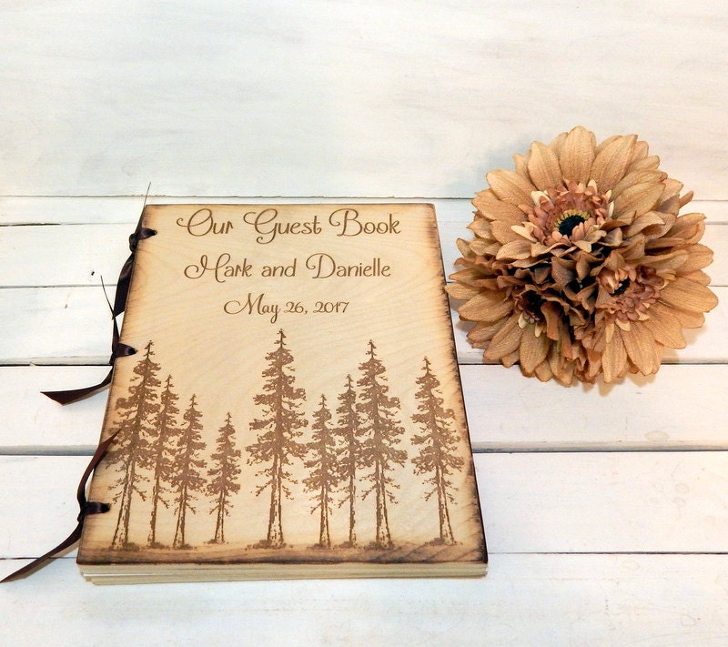 Personalized Wedding Guest Book Personalized Album Wedding