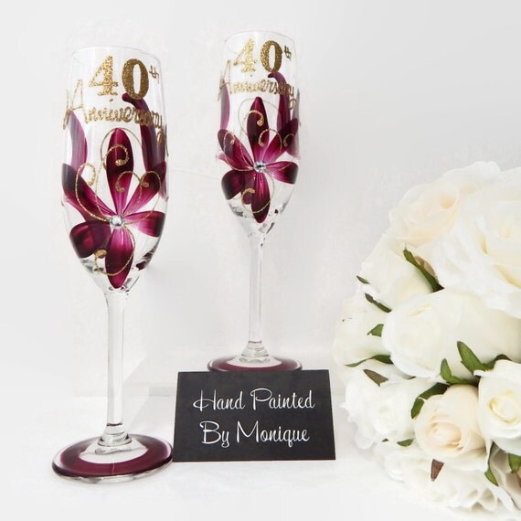 On Sale Ruby Anniversary Gifts 40th Ruby by InaSpinNiquesWay