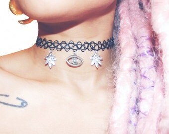 Tattoo choker | Etsy