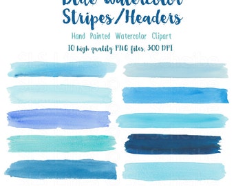 Watercolor clipart | Etsy