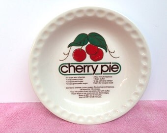 Decorative pie plate | Etsy