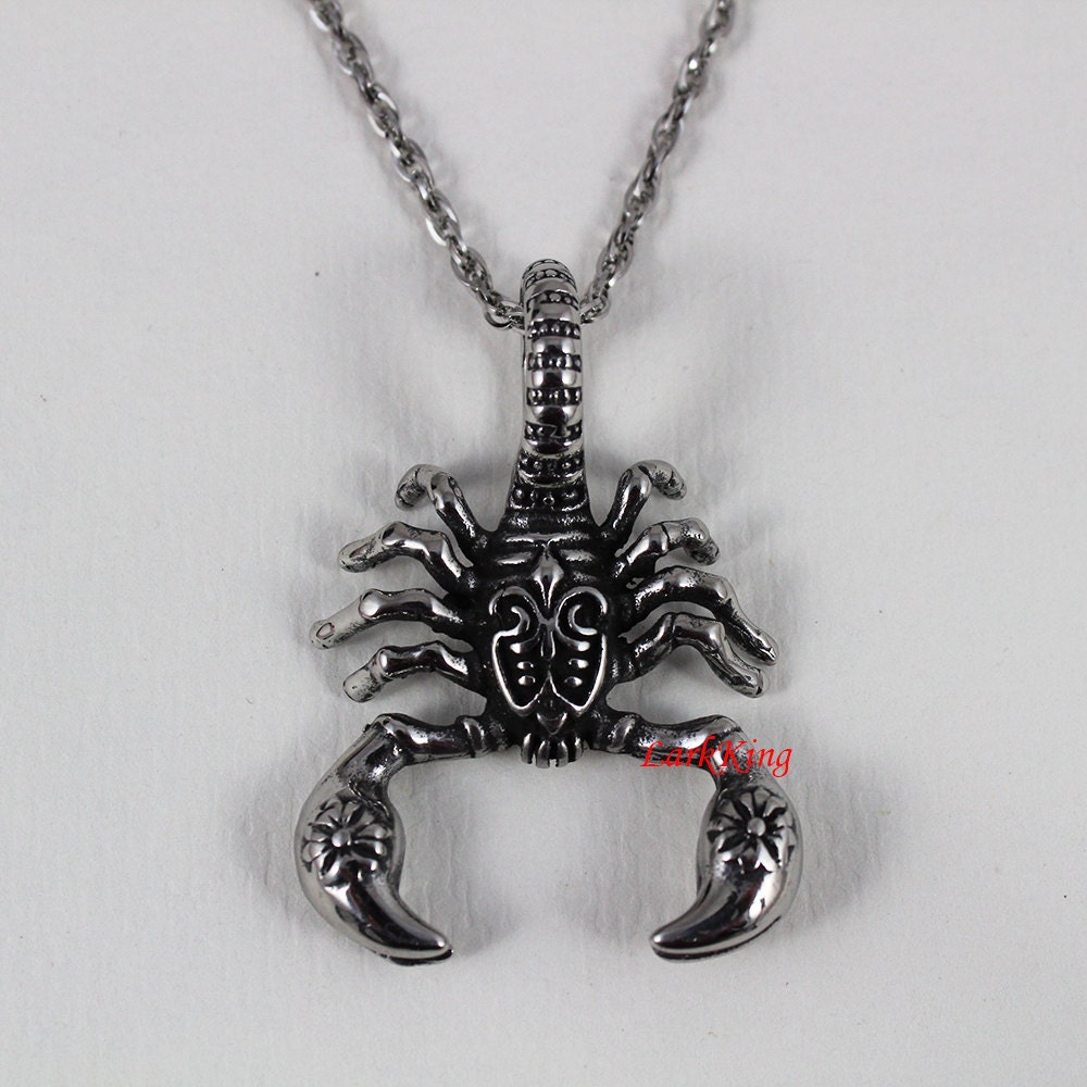 Scorpion necklace scorpion jewelry stainless steel scorpion