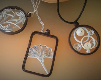 Items similar to Hello Kitty Earrings with Paper Quilling on Etsy