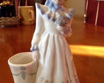 Vintage lady planter | Etsy